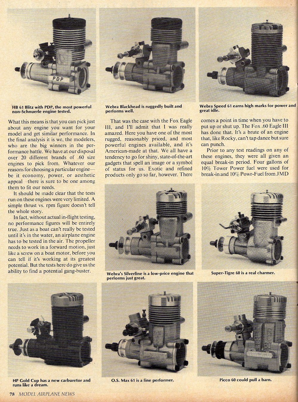 60 Engine Shootout (1986)