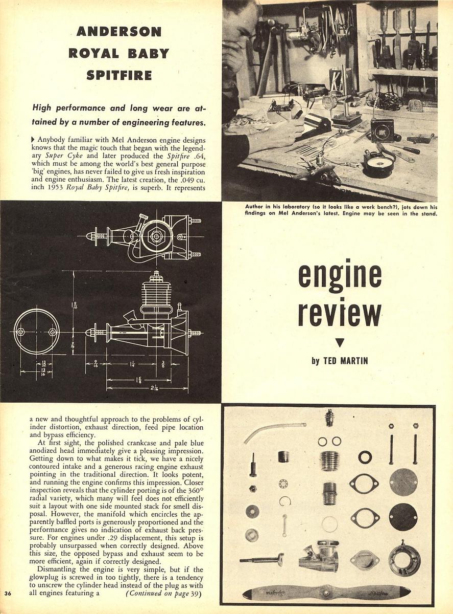 Anderson Royal Baby Spitfire