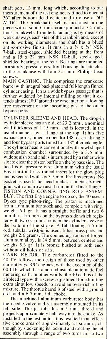 Enya 40 TV Model 6002 (2)