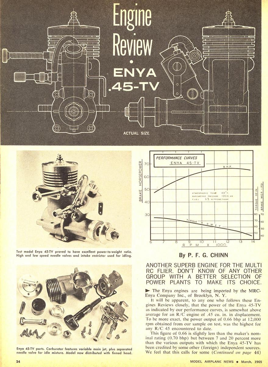 Enya 45 Baldy (1965)