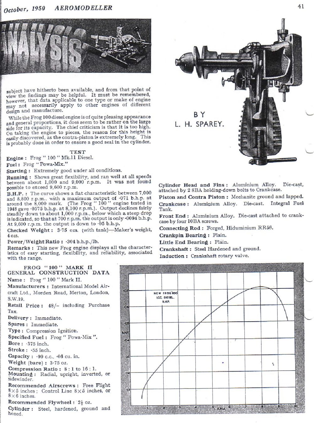 Frog 100 Mk II (1950)