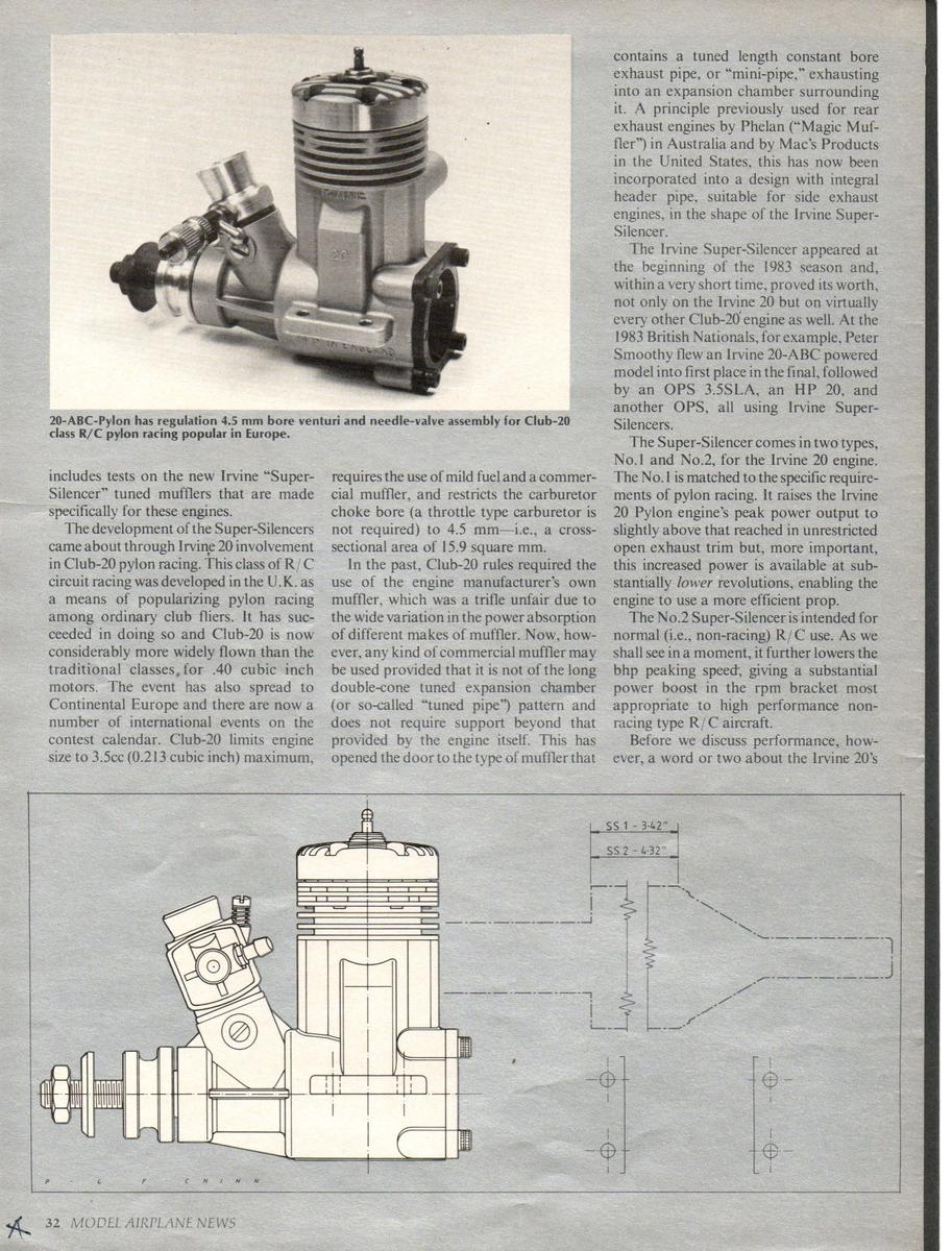 Irvine 20 ABC RC & Pylon