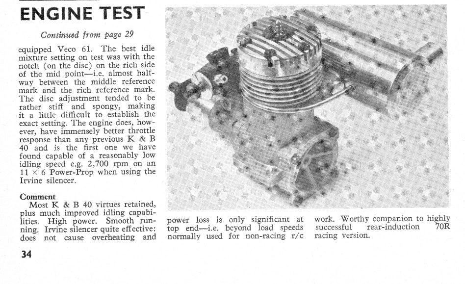 K&B 40 Series 70F RC
