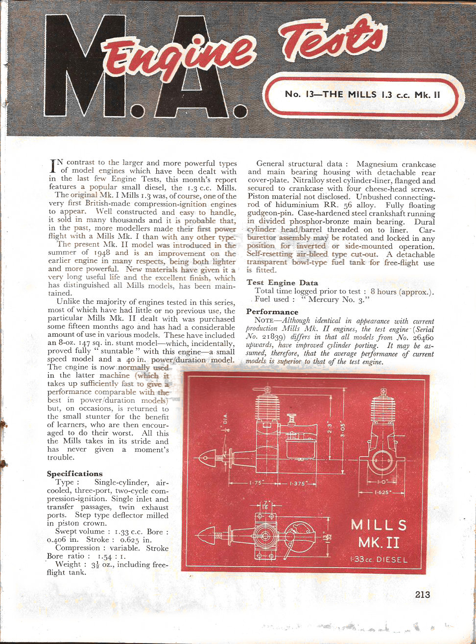 Mills 1.3 Mk II