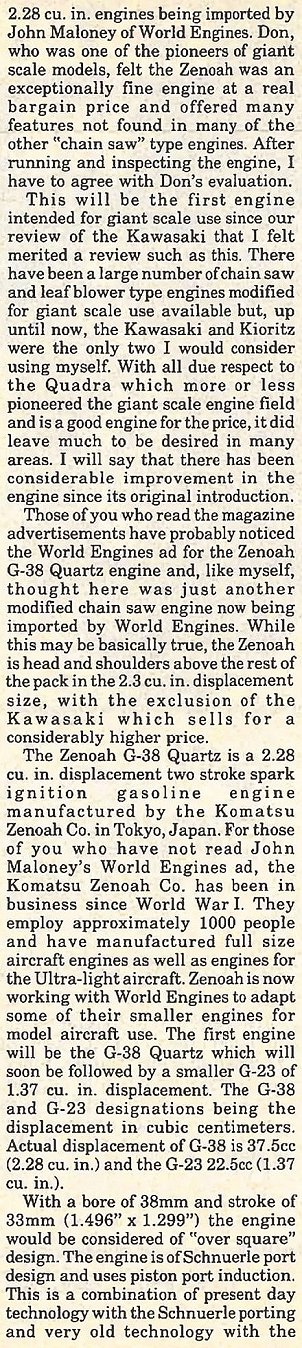 Zenoah Quartz G-38 (2)